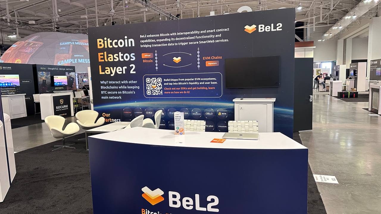 BeL2 Conference Booth